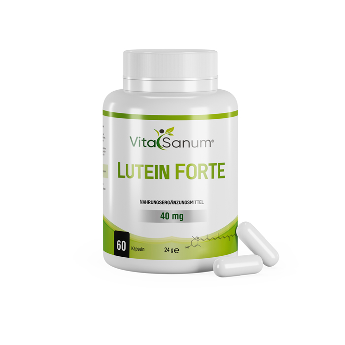VitaSanum® - Lutein FORTE 40 mg 60 Kapseln - Nutrionis